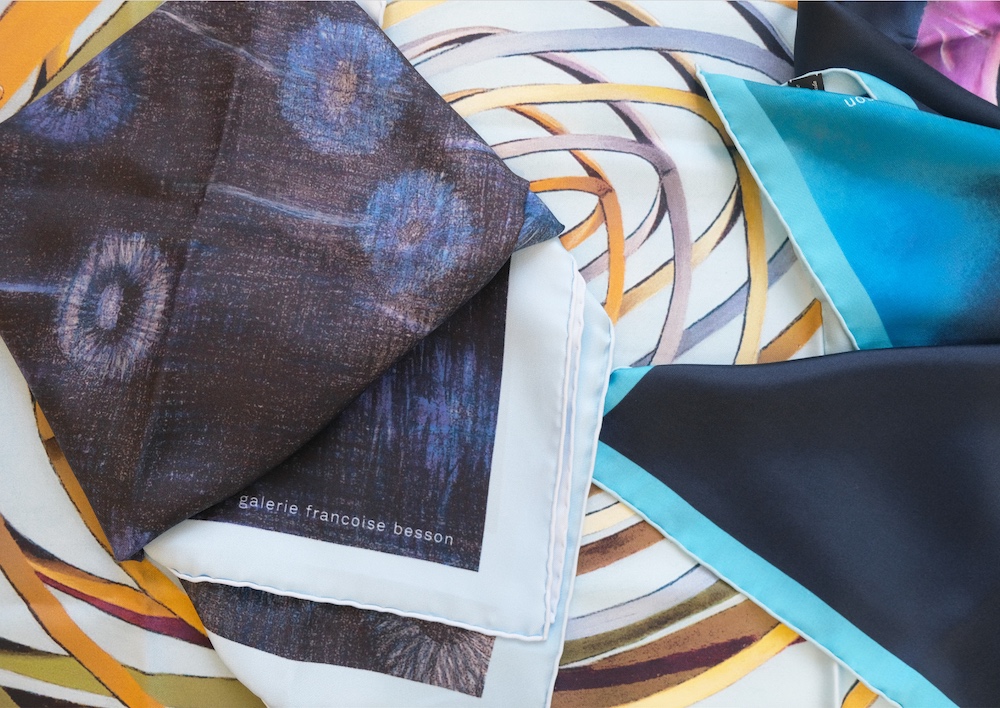 A Gourmet Gazette Fine Fashion Find: Silk Art Scarves – The Gourmet Gazette